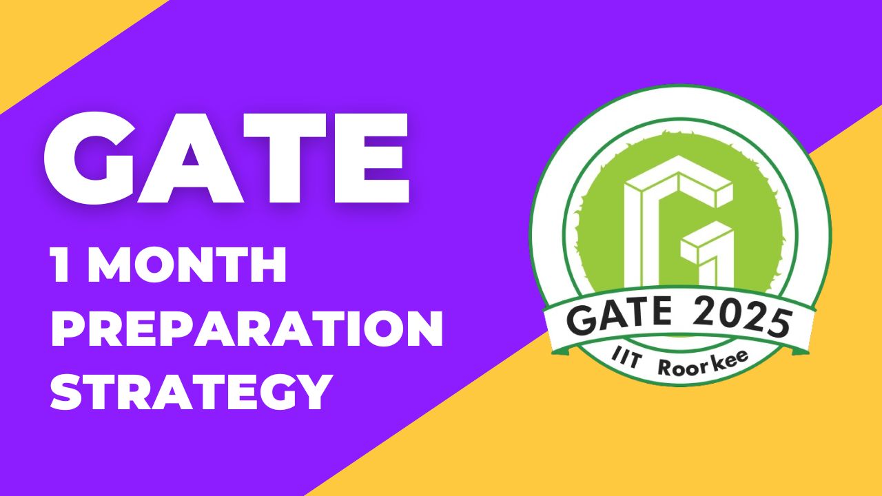 GATE Exam 1 Month Preparation Strategy - Last Mile Tips and Tricks - CoachingDaddy