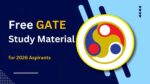 Free GATE Study Material for 2026 Aspirants – Prepare with the Best ...