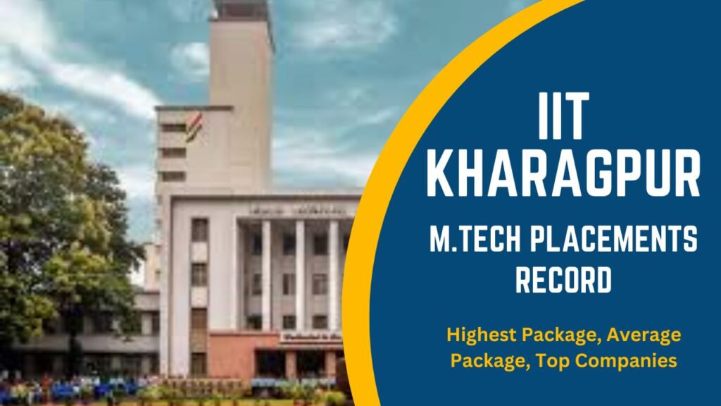 IIT Kharagpur MTech Placements Record: Highest Package, Average Package ...
