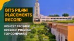 BITS Pilani Placements Record: Highest Package, Average Package, Top ...