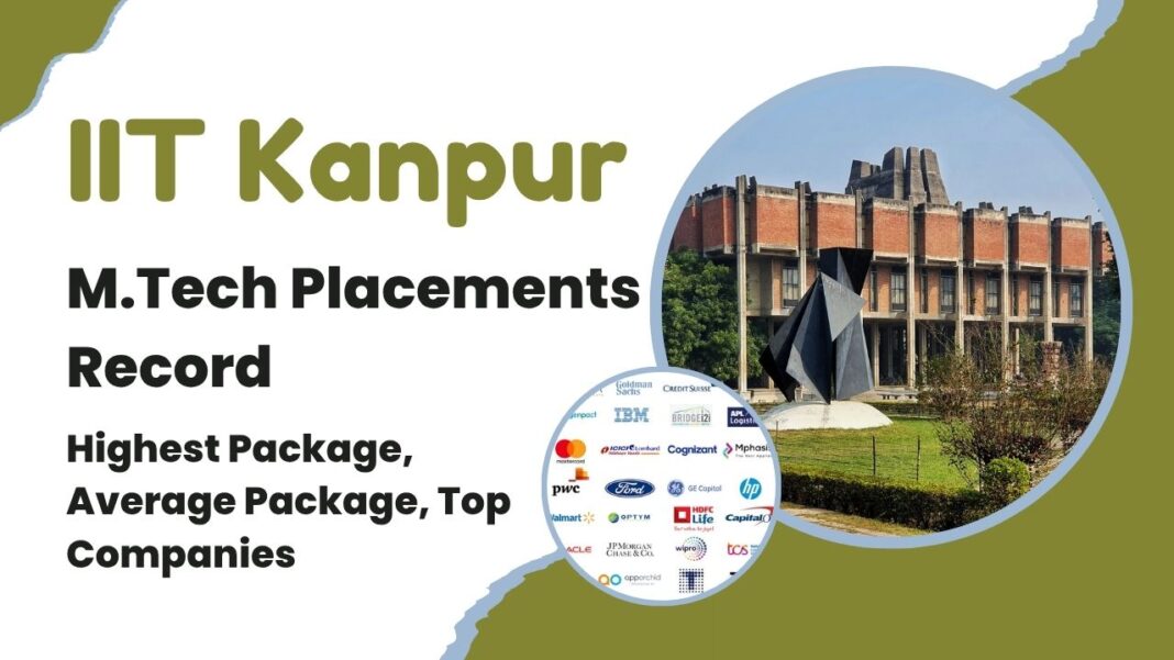 IIT Kanpur MTech Placements Record: Highest Package, Average Package, Top Companies - CoachingDaddy